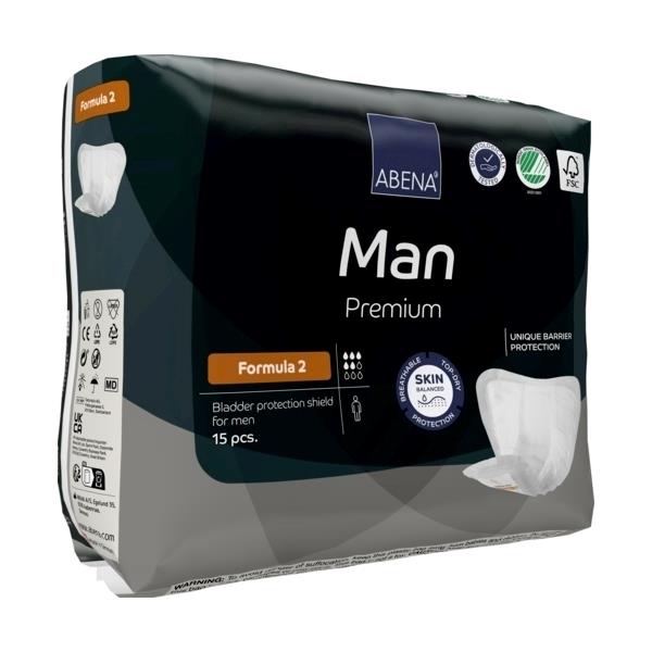 Penso para Homem Abena Man Formula 2 - 180 Unidades – Mundo das Fraldas