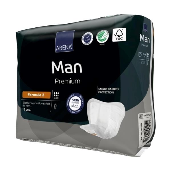 Penso para Homem Abena Man Formula 2 - 15 Unidades – Mundo das Fraldas